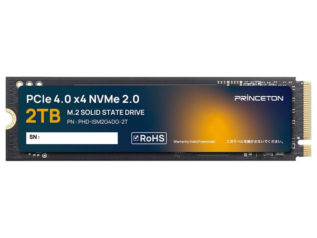 Princeton Launches DRAMless Gen 4 SSD with High Write Speeds
